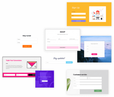 Create and design Forms with Elementor Form widget